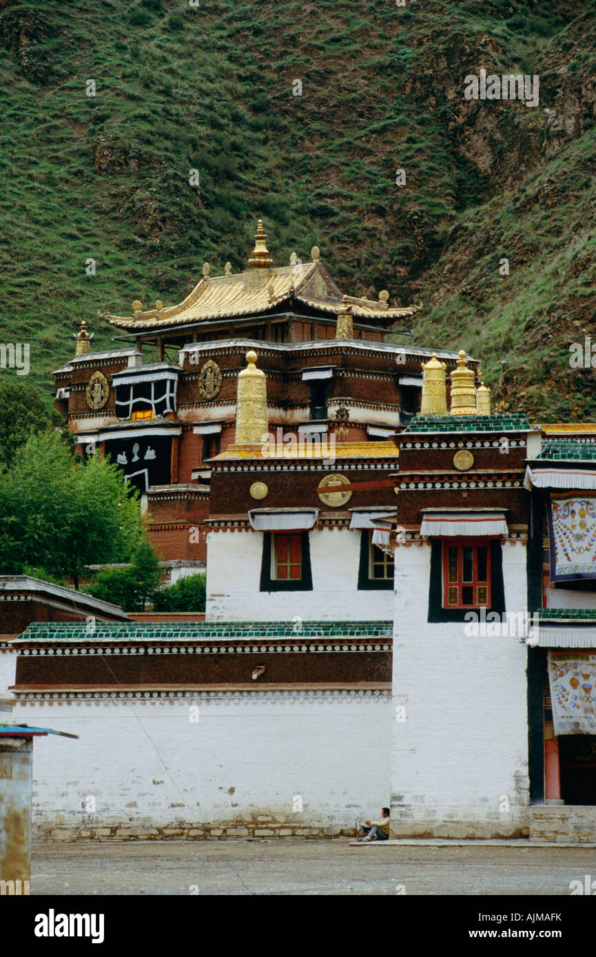 Labrang Monastery in Xiahe, China Stock Photo - Alamy