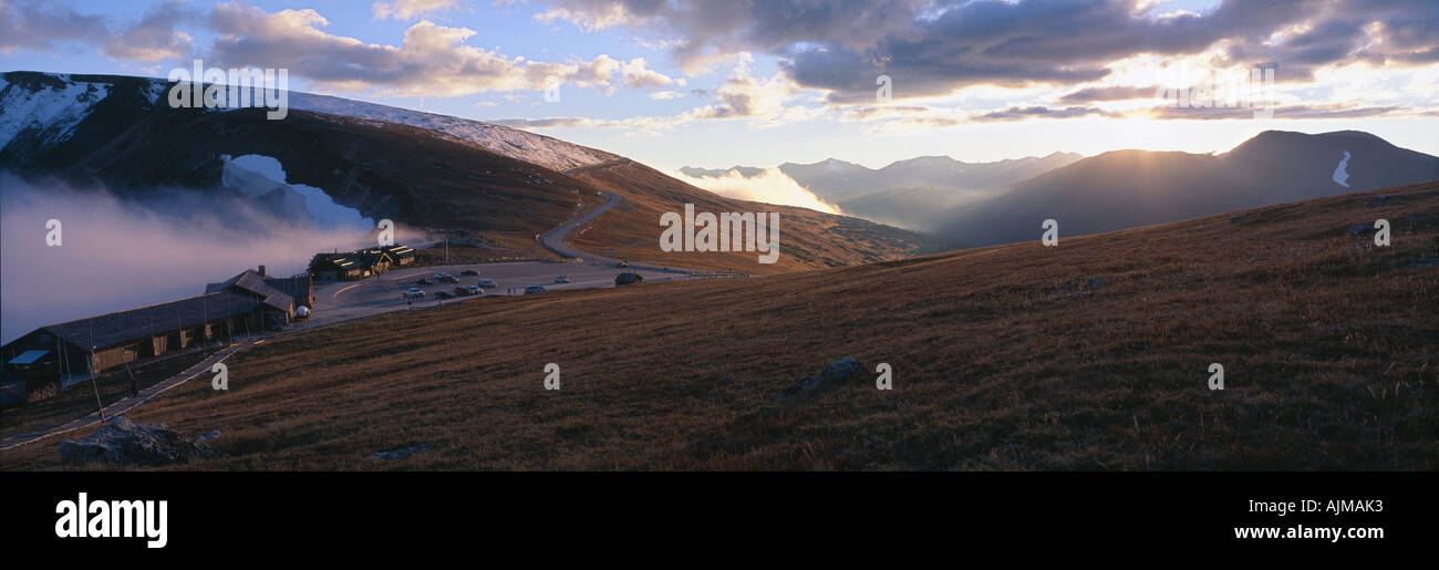 Alpine visitor center rocky mountain hi-res stock photography and ...