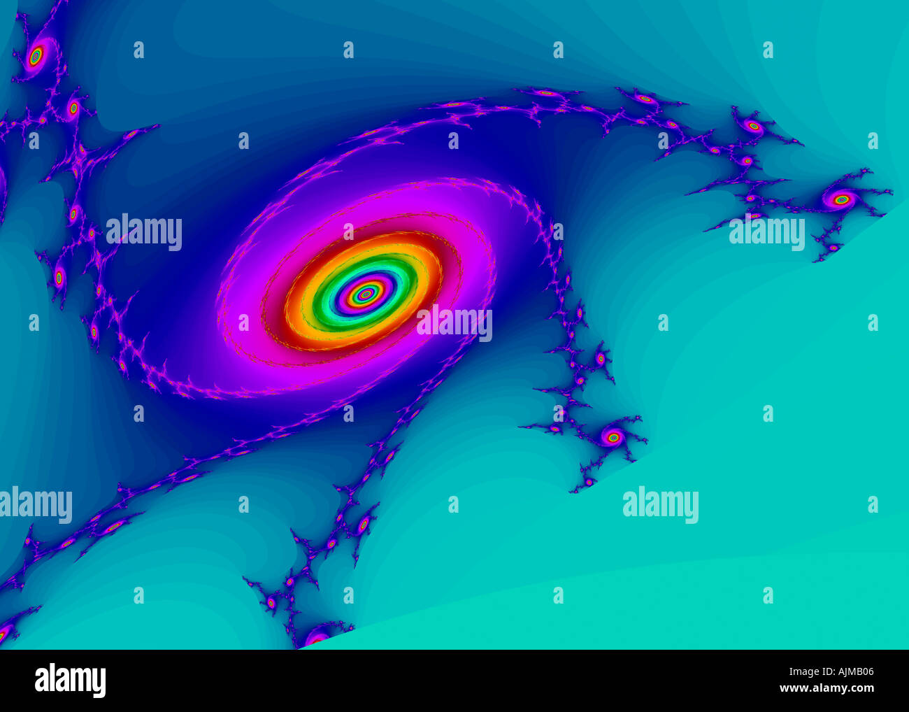 Representation of Complex Mathematical Iteration Stock Photo - Alamy