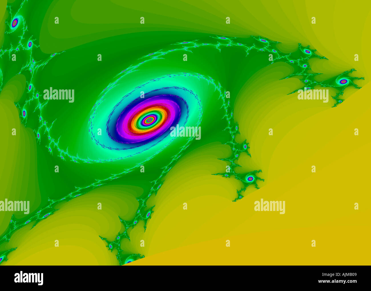Representation of Complex Mathematical Iteration Stock Photo - Alamy