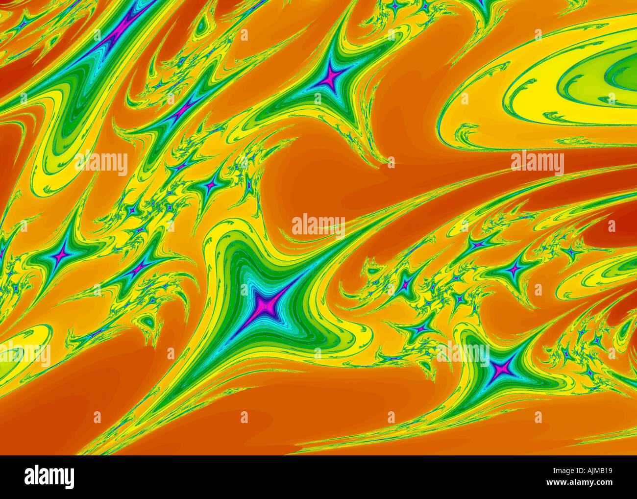 Representation of Complex Mathematical Iteration Stock Photo - Alamy