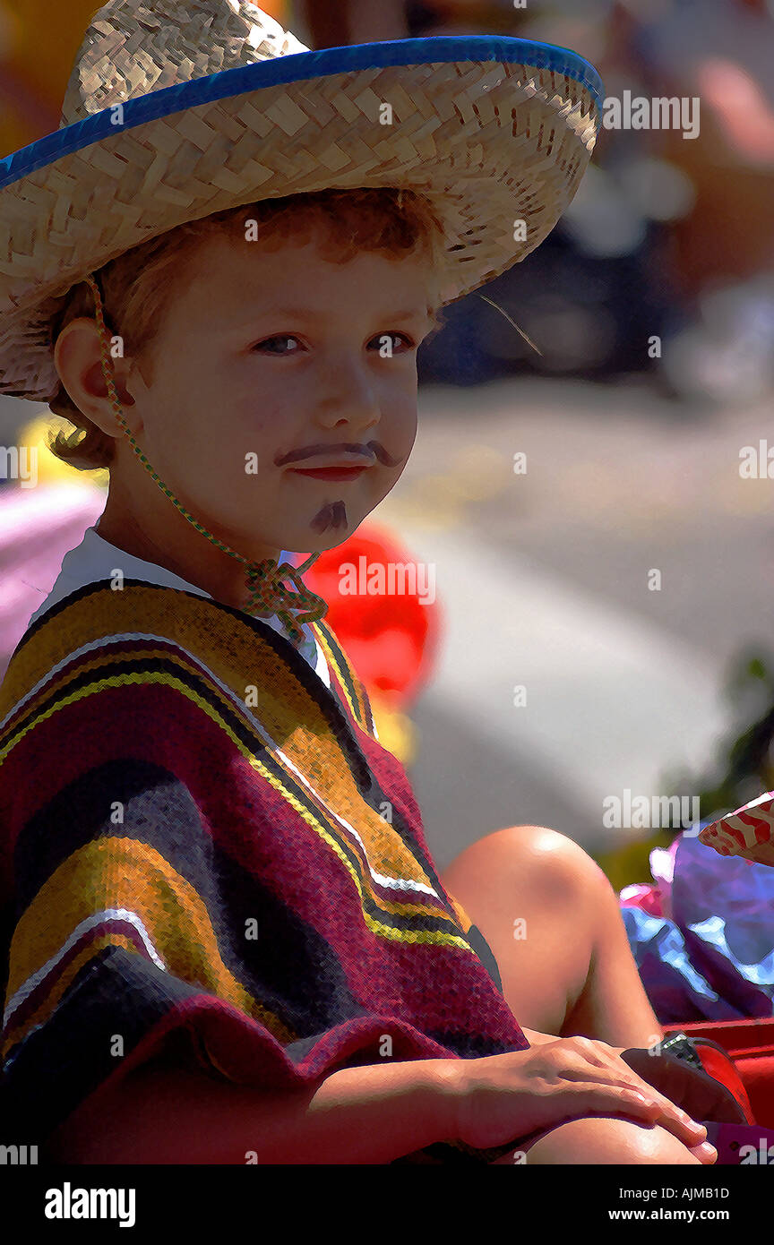 Fiesta Children s Parade Stock Photo - Alamy
