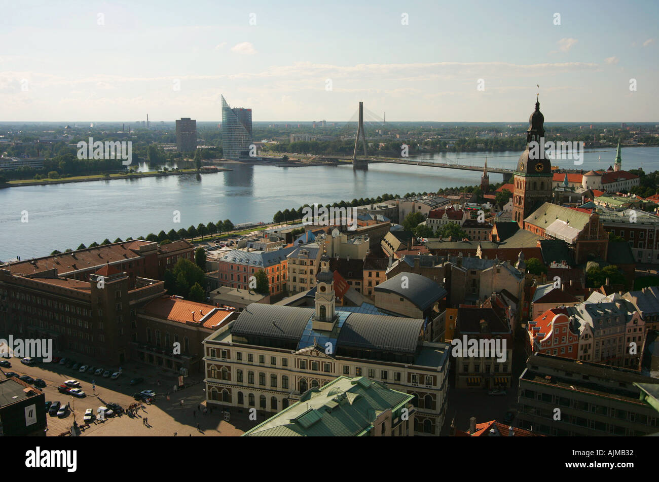 View from St Peter church Riga Stock Photo - Alamy