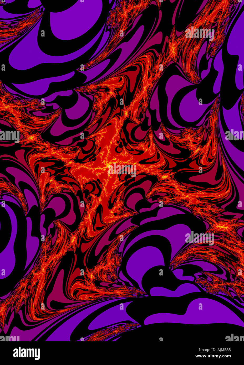 Representation of Complex Mathematical Iteration Stock Photo - Alamy