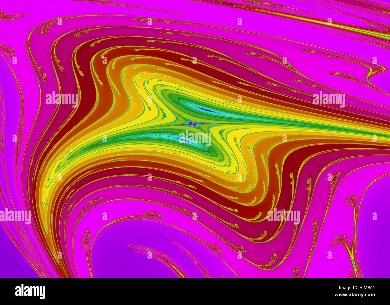 Representation of Complex Mathematical Iteration Stock Photo - Alamy