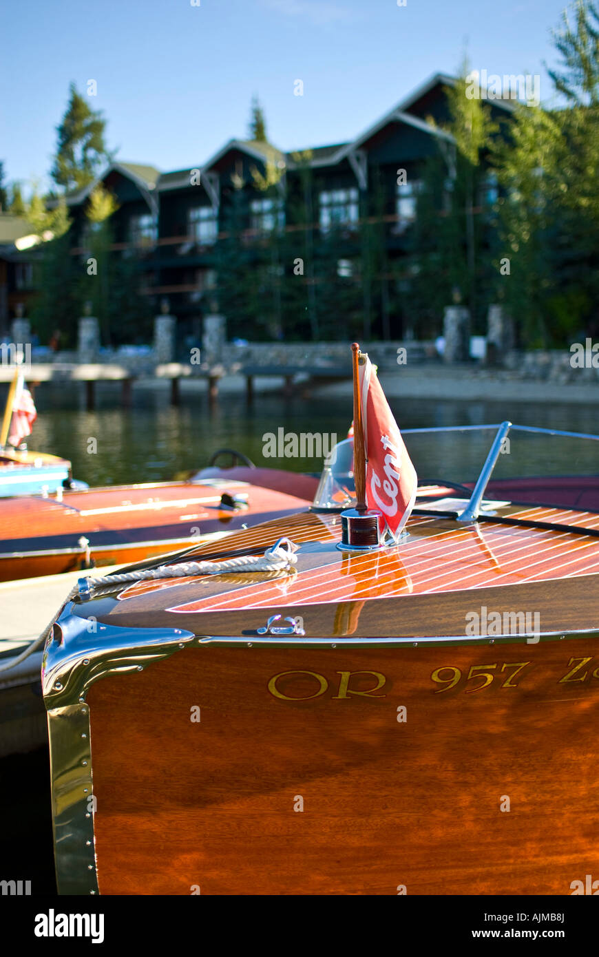 Idaho McCall The wooden boat show happens each summer on beautiful ...