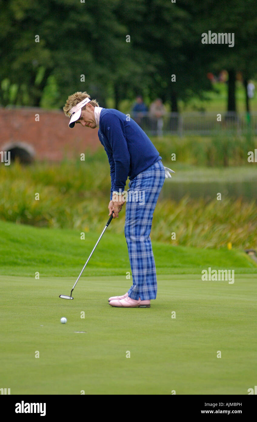 Ian Poulter during the Quinn Direct British Masters Stock Photo - Alamy