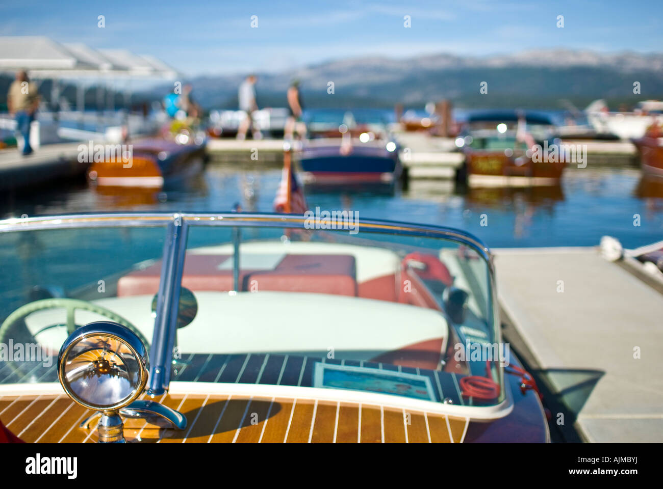 Idaho McCall The wooden boat show happens each summer on beautiful ...