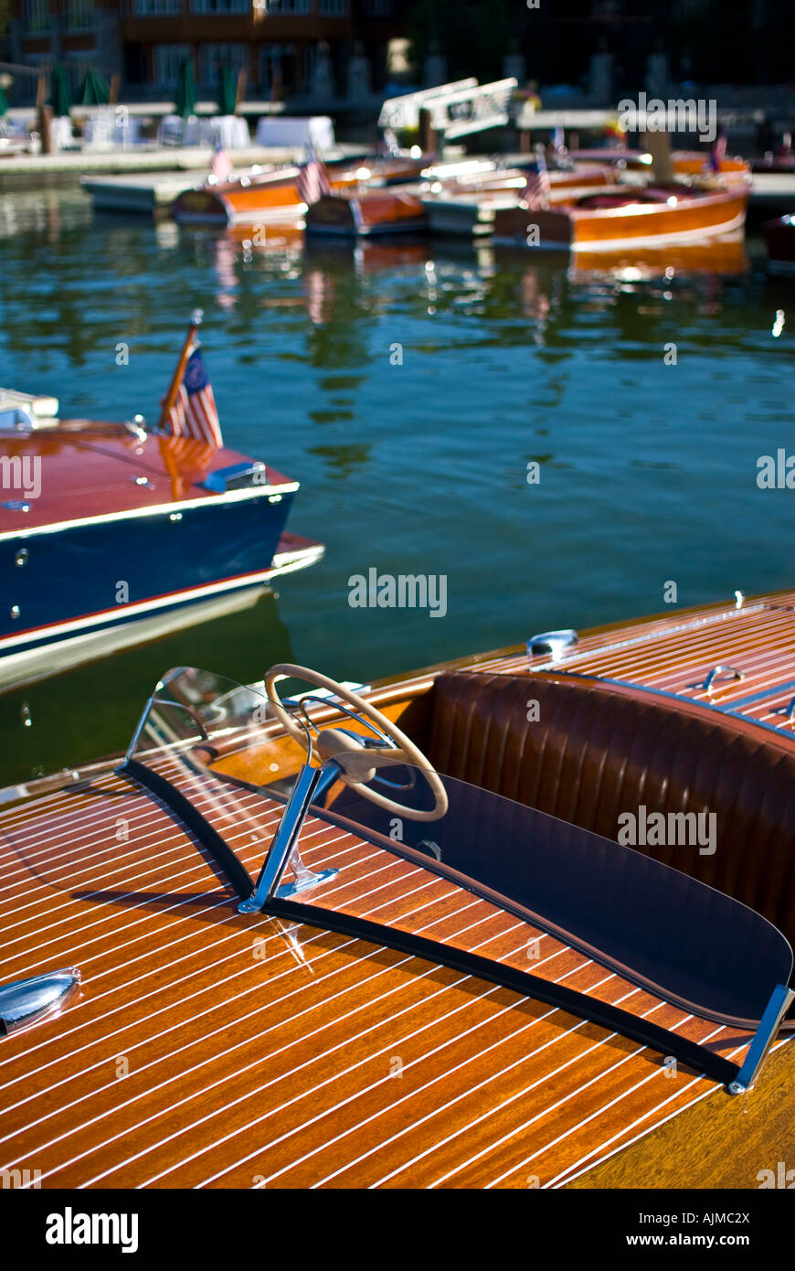 Idaho McCall The wooden boat show happens each summer on beautiful ...