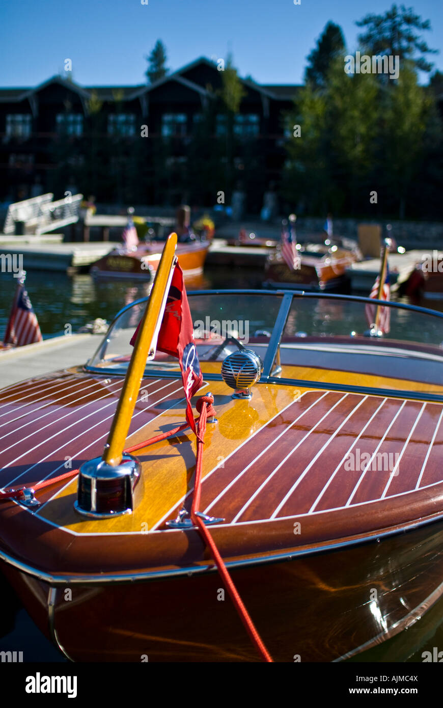 Idaho McCall The wooden boat show happens each summer on beautiful ...