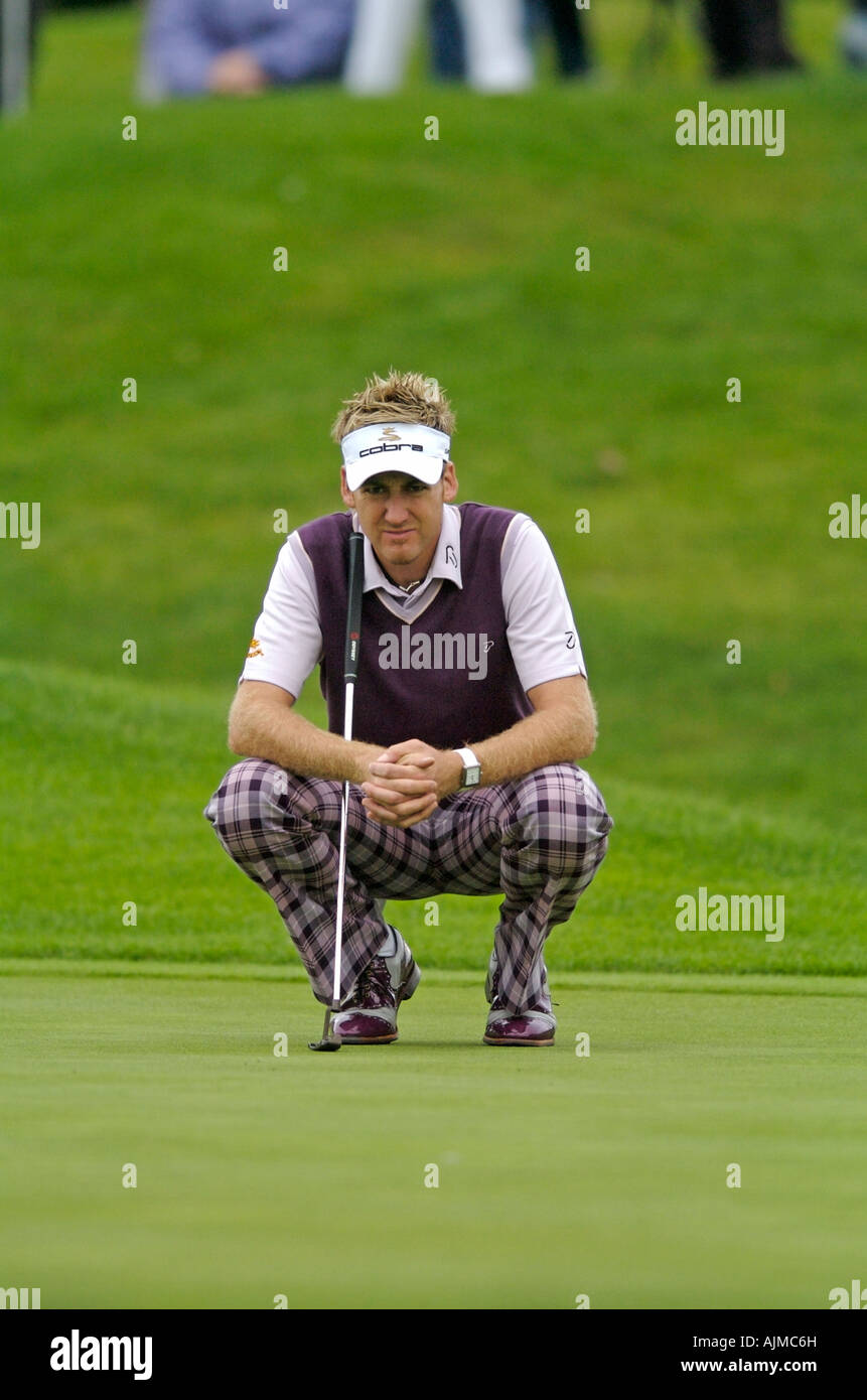 Ian Poulter during the Quinn Direct British Masters Stock Photo - Alamy