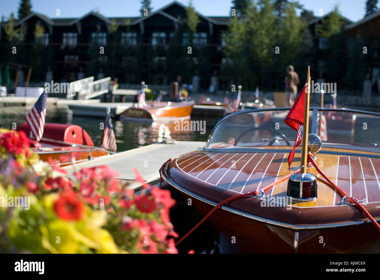 Idaho McCall The wooden boat show happens each summer on beautiful ...