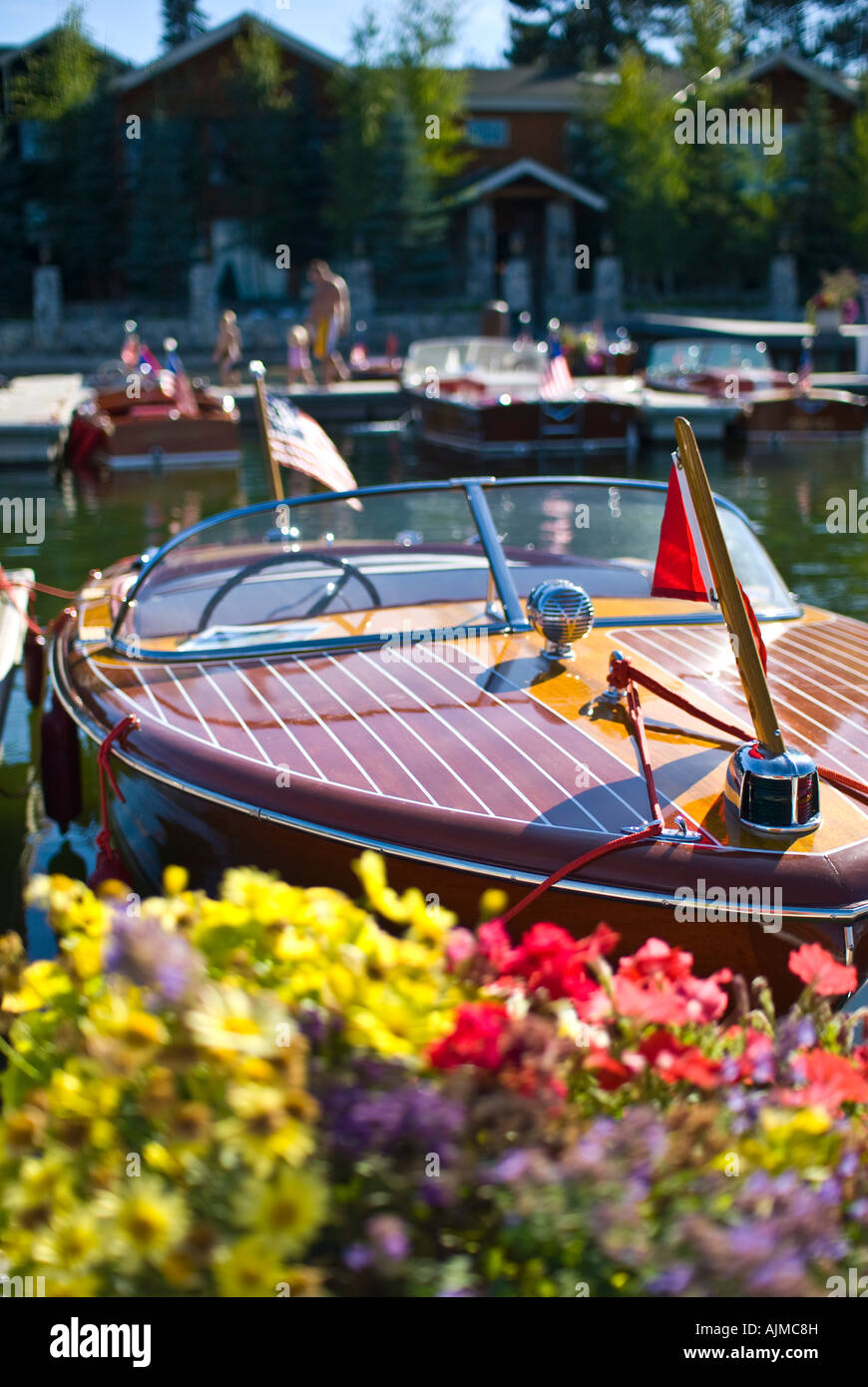 Idaho McCall The wooden boat show happens each summer on beautiful ...