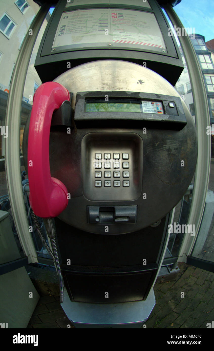 German payphone hi-res stock photography and images - Alamy