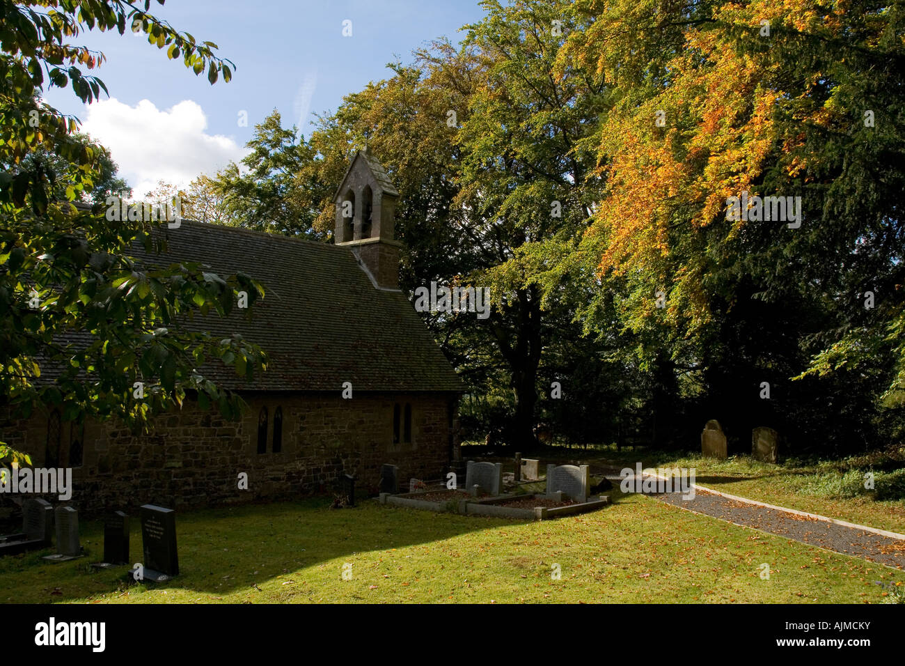 Abdon church hi-res stock photography and images - Alamy