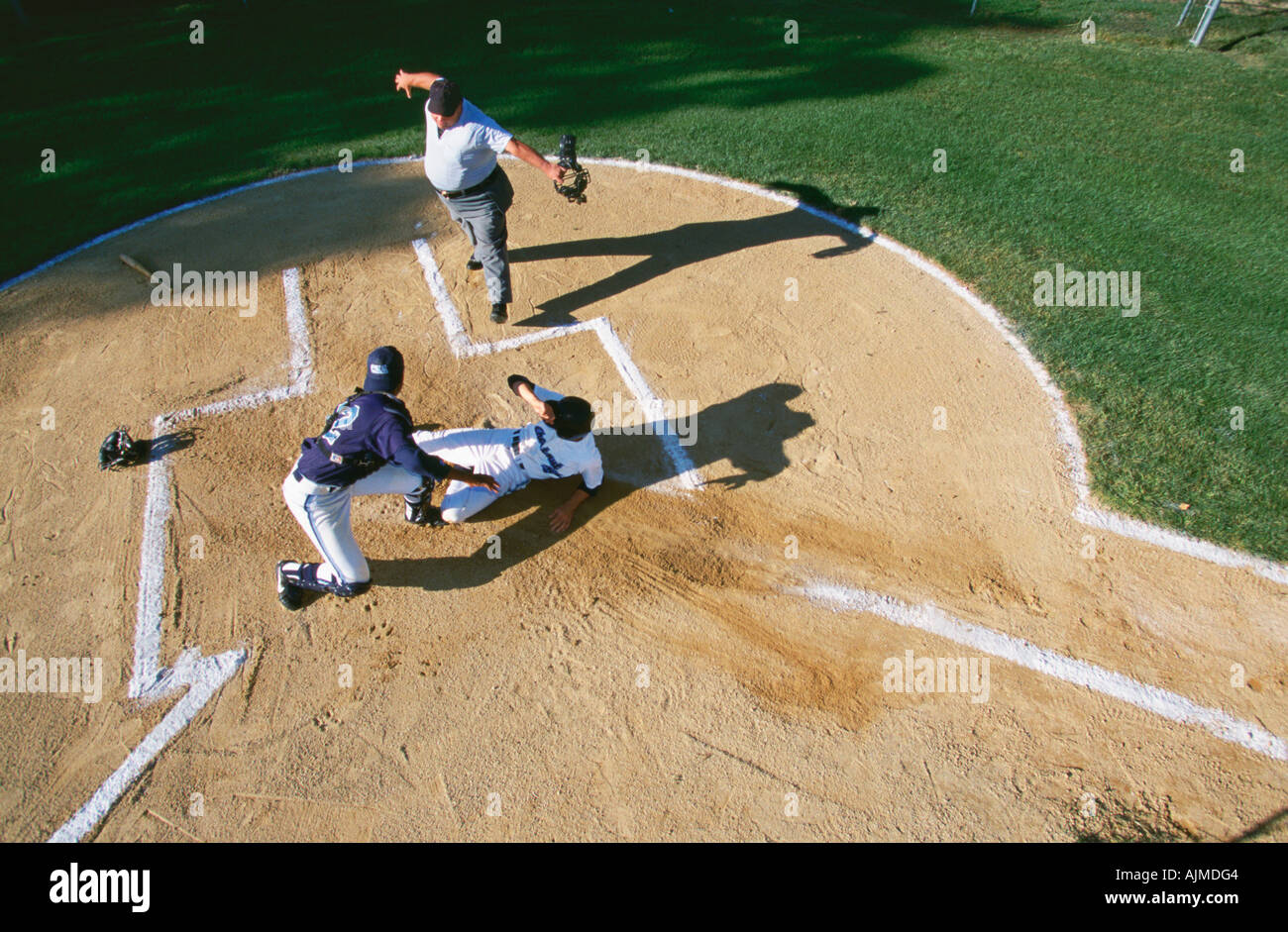 Baseball umpire out hi-res stock photography and images - Alamy
