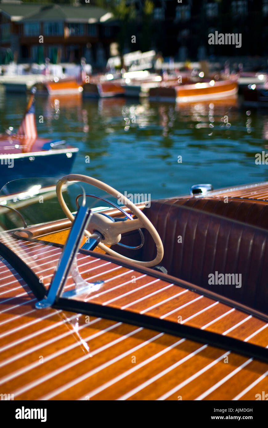 Idaho McCall The wooden boat show happens each summer on beautiful ...