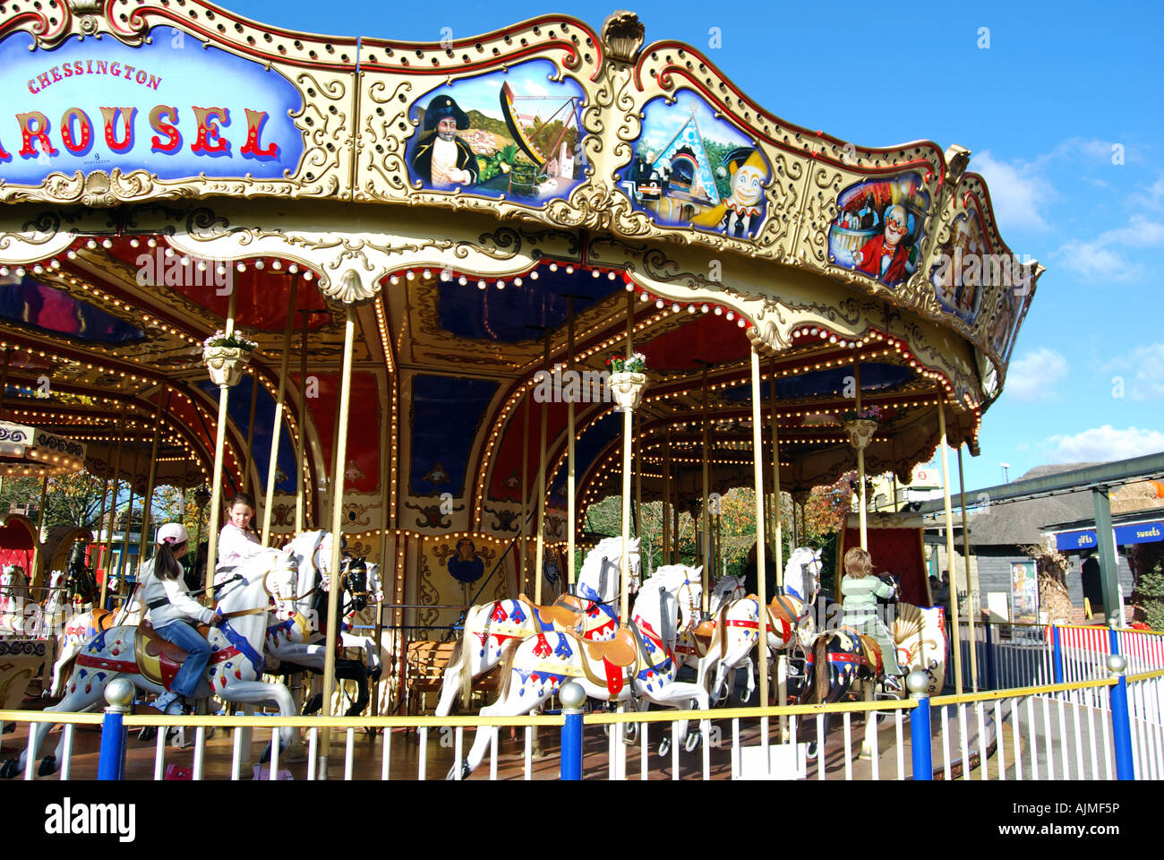 'Toytown', Carousel, Chessington World of Adventures Theme Park ...