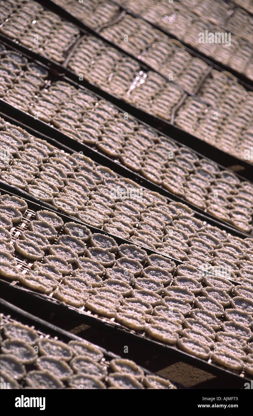 Rice drying rack hi-res stock photography and images - Alamy