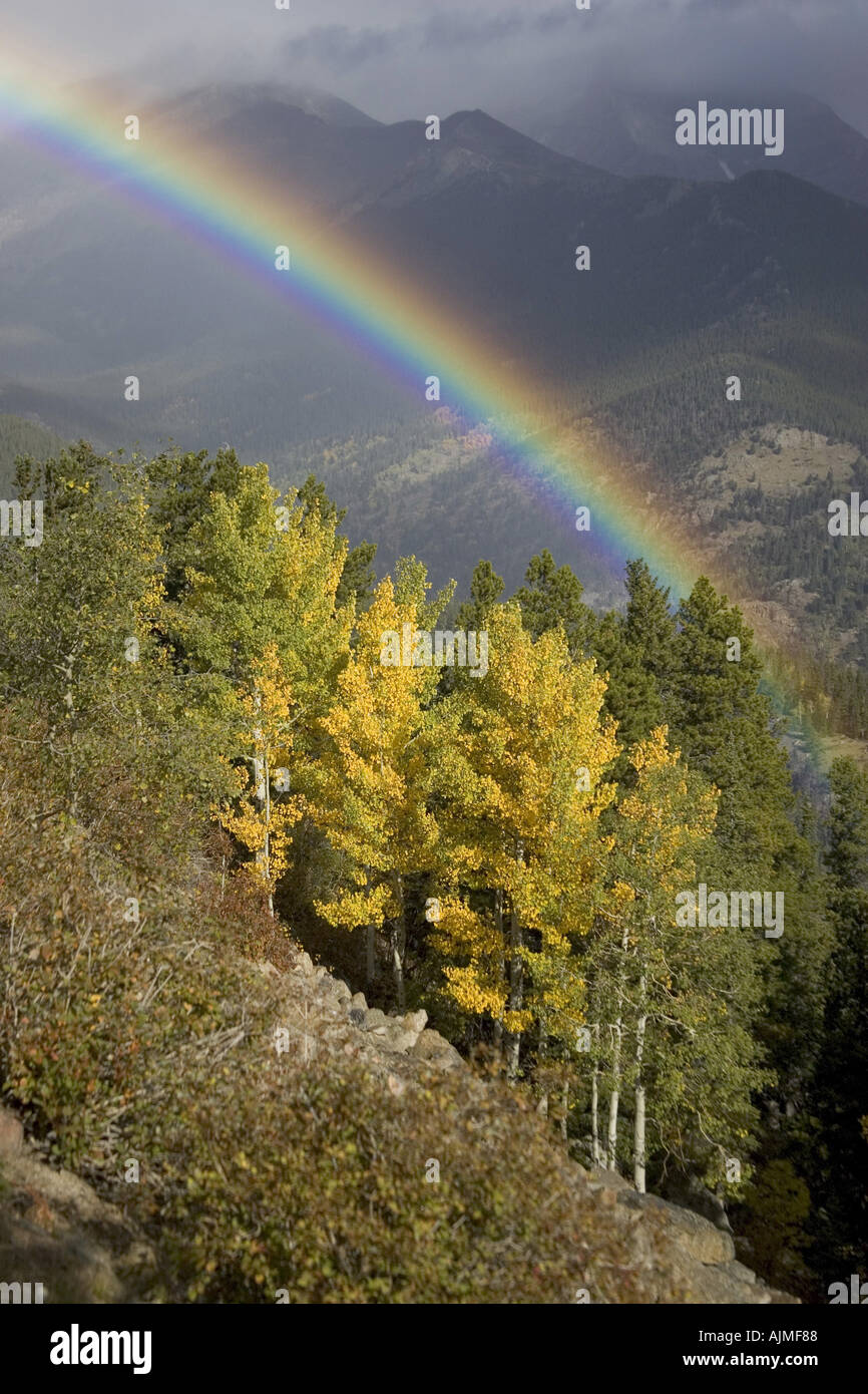 Rainbow colorado rainbows hi-res stock photography and images - Alamy