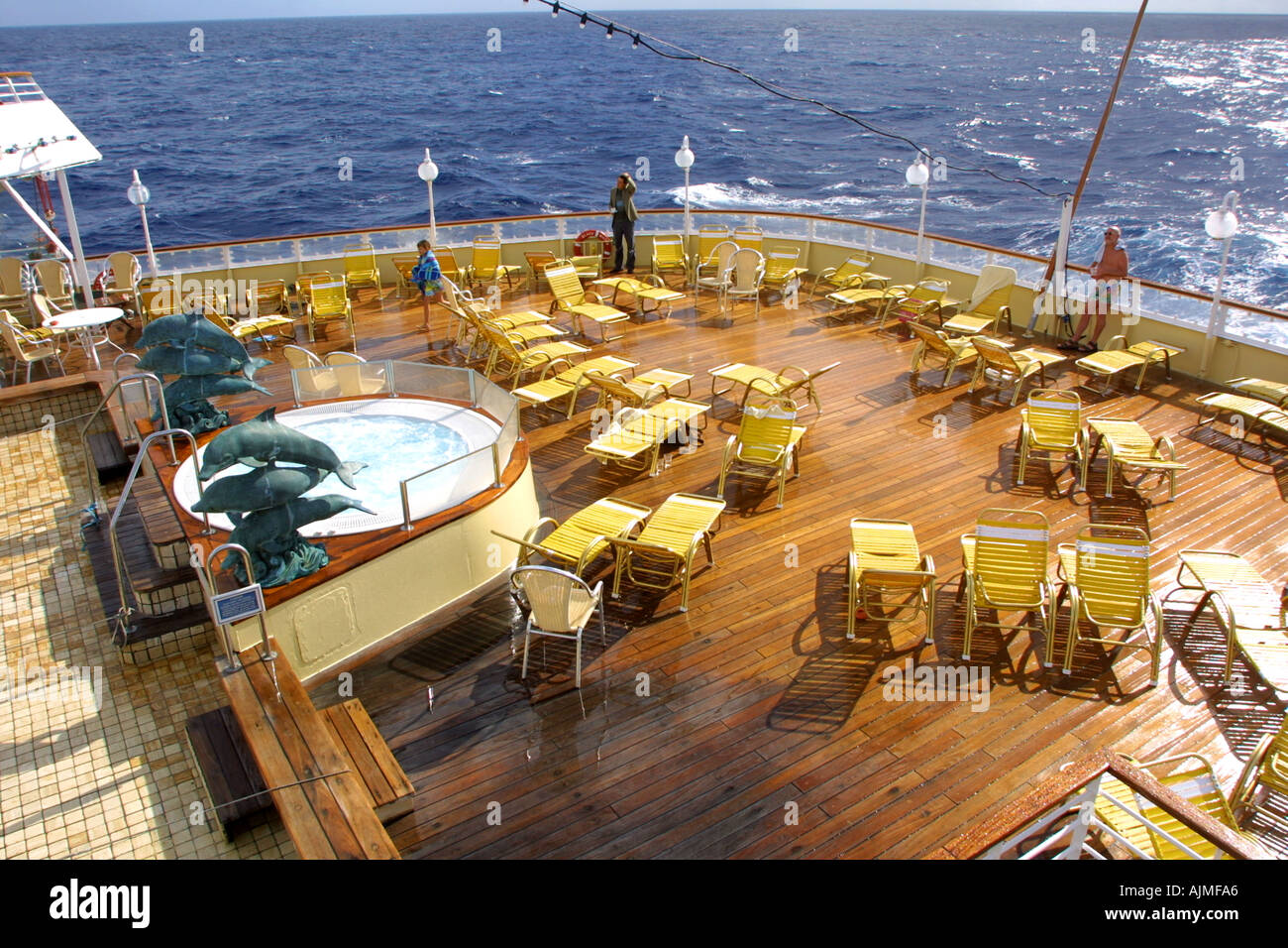 EMPTY CRUISE SHIP Stock Photo - Alamy