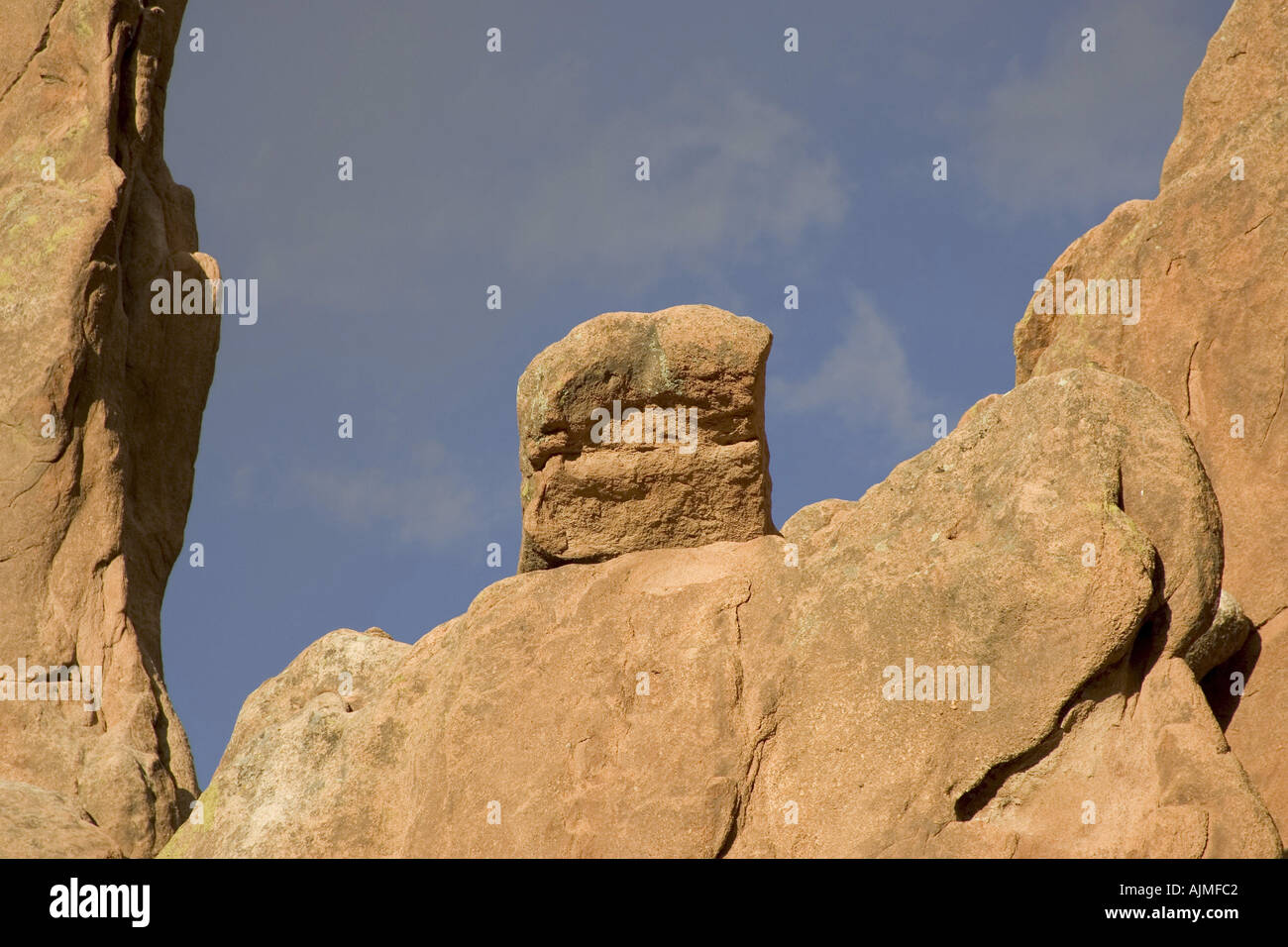 Rock formations Balanced rock Garden of the Gods Colorado Springs ...