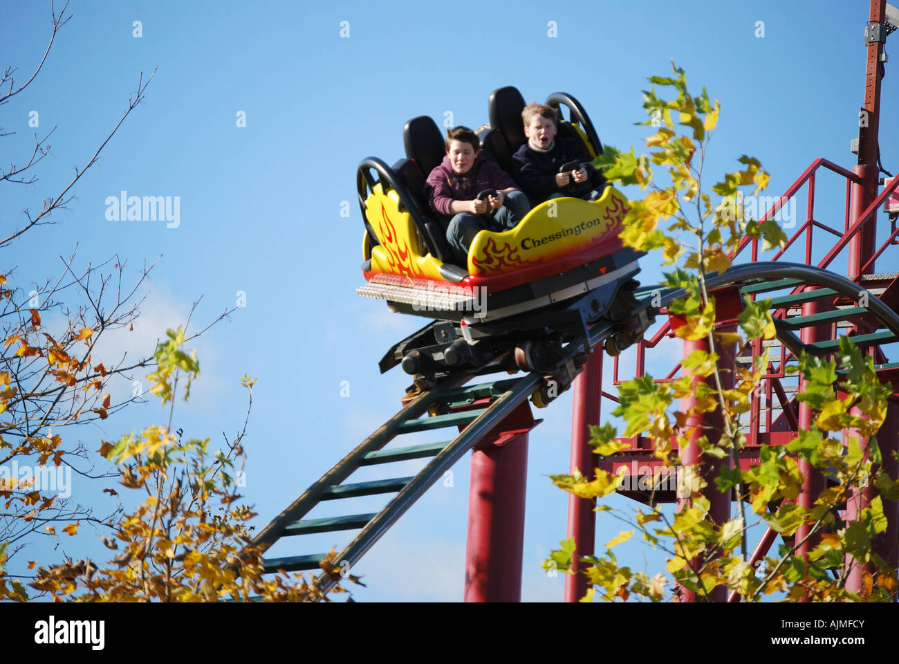 Dragons fury ride chessington world hi-res stock photography and images ...