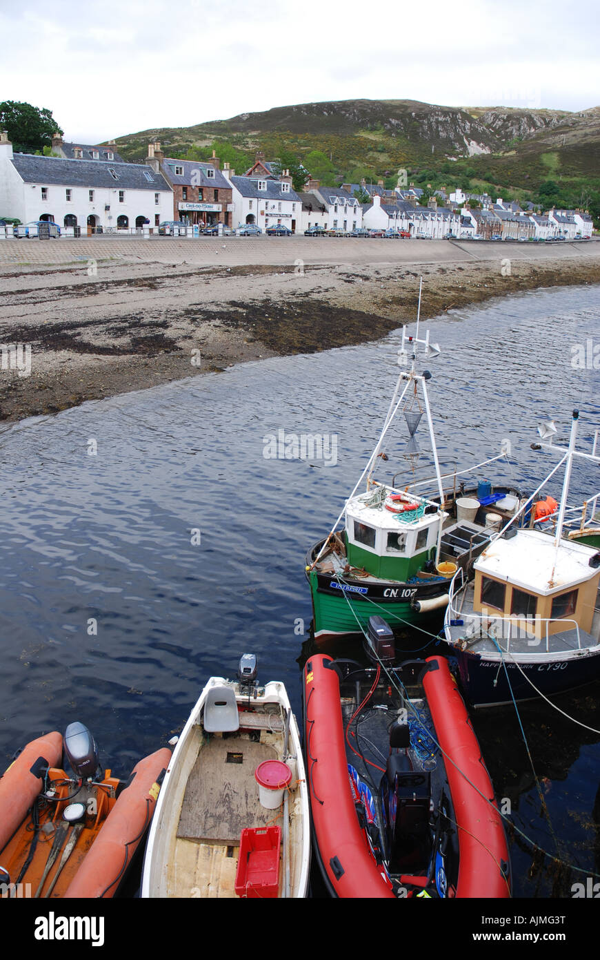 Town Ullapool, Scotland Stock Photo - Alamy