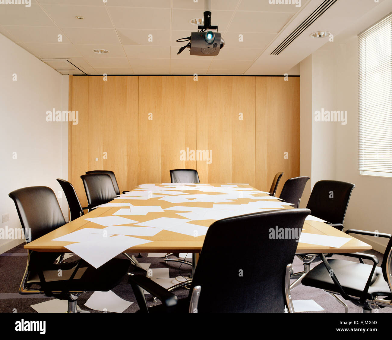 Messy conference room Stock Photo, Royalty Free Image: 4821084 - Alamy
