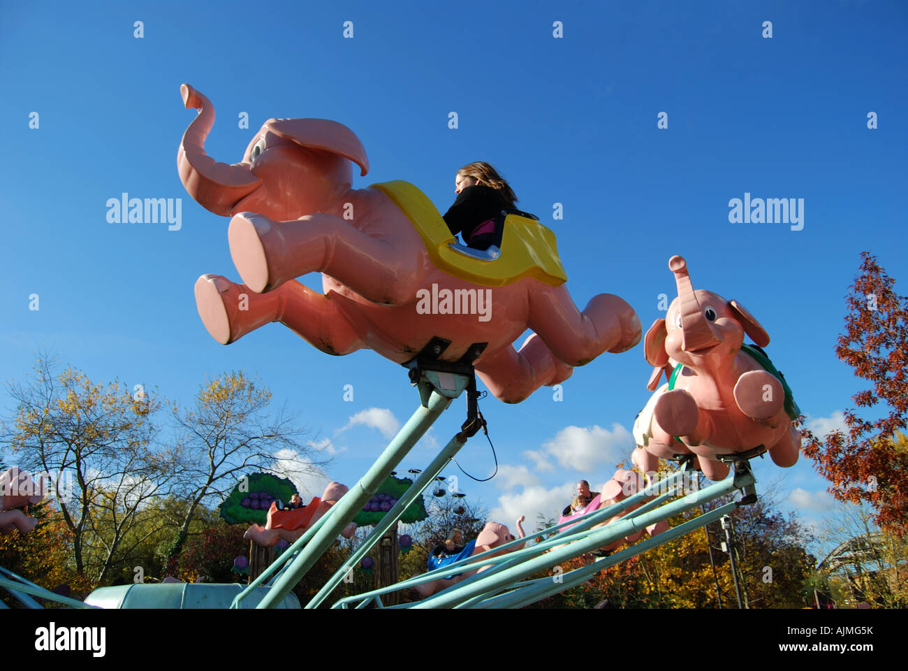 'Flying Jumbo's Ride, 'Toytown', Chessington World of Adventures Theme ...