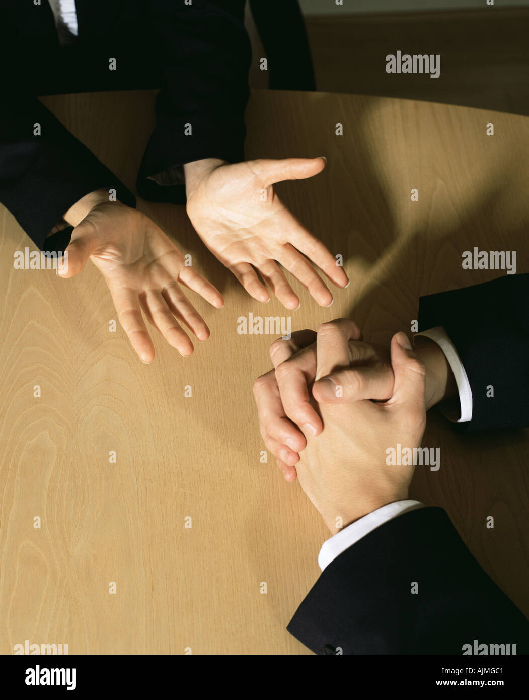 Two businessmen in a meeting Stock Photo - Alamy