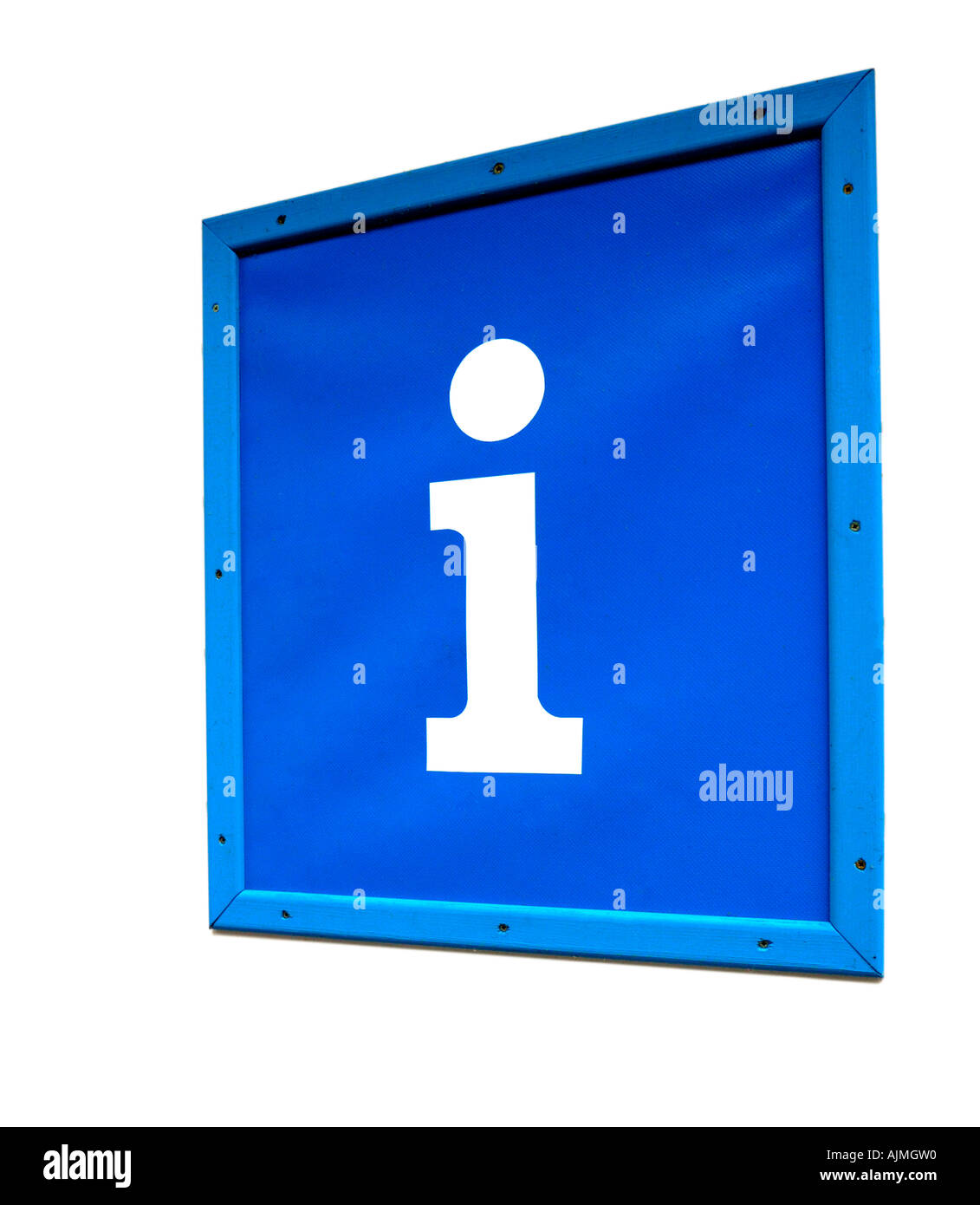 Tourist information sign board Cut Out Stock Images & Pictures - Alamy