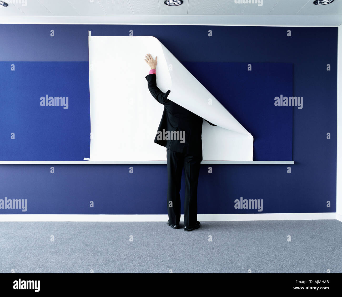 Attaching paper hi-res stock photography and images - Alamy