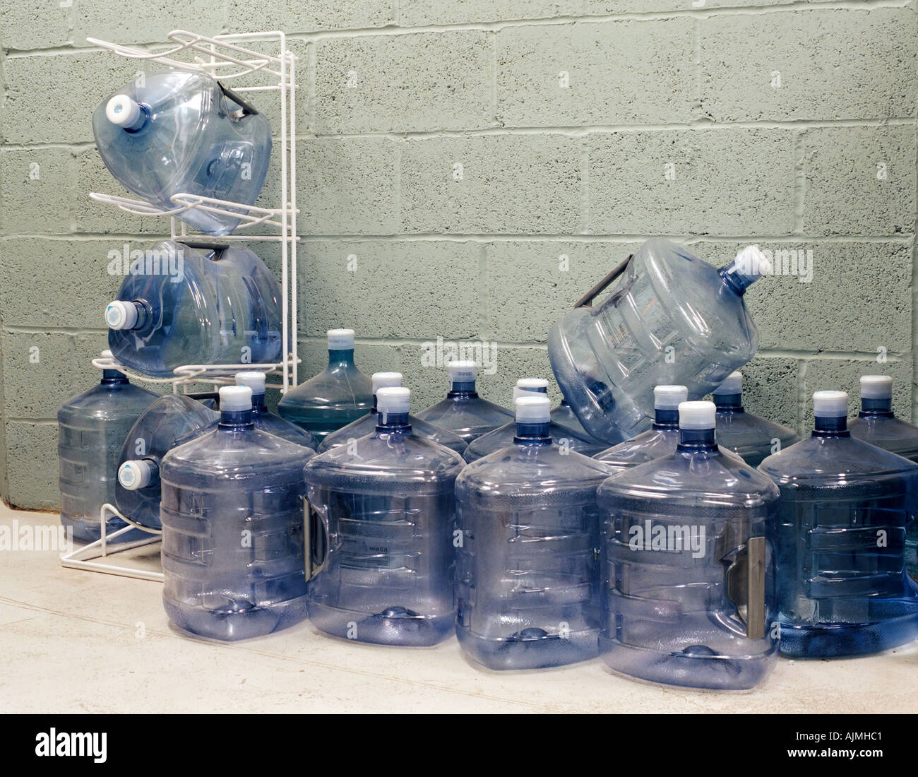 Empty plastic bottles Stock Photo - Alamy