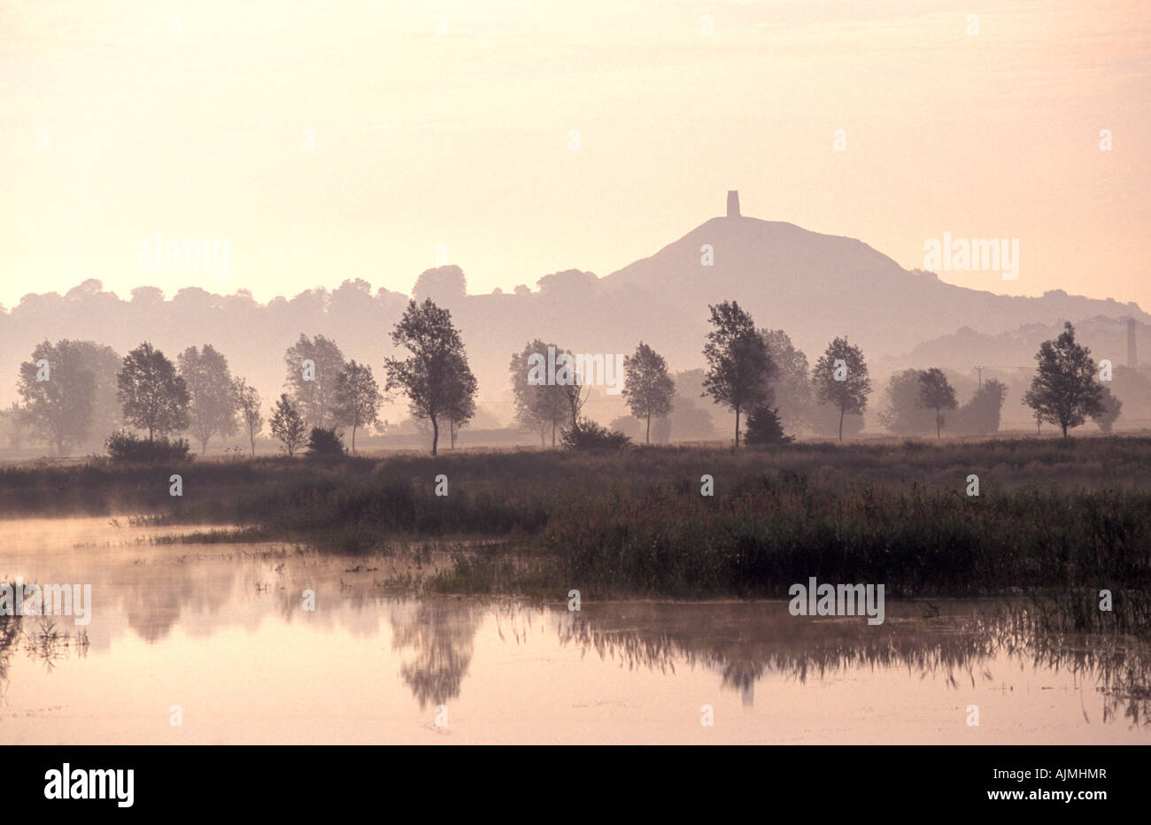 Somerset Levels, England Stock Photo - Alamy