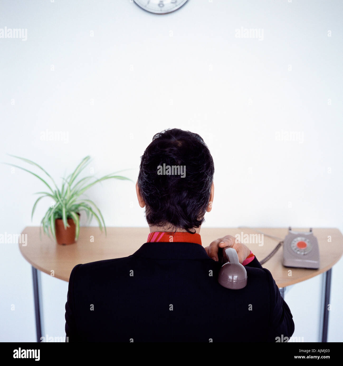 Man office desk ignoring hi-res stock photography and images - Alamy