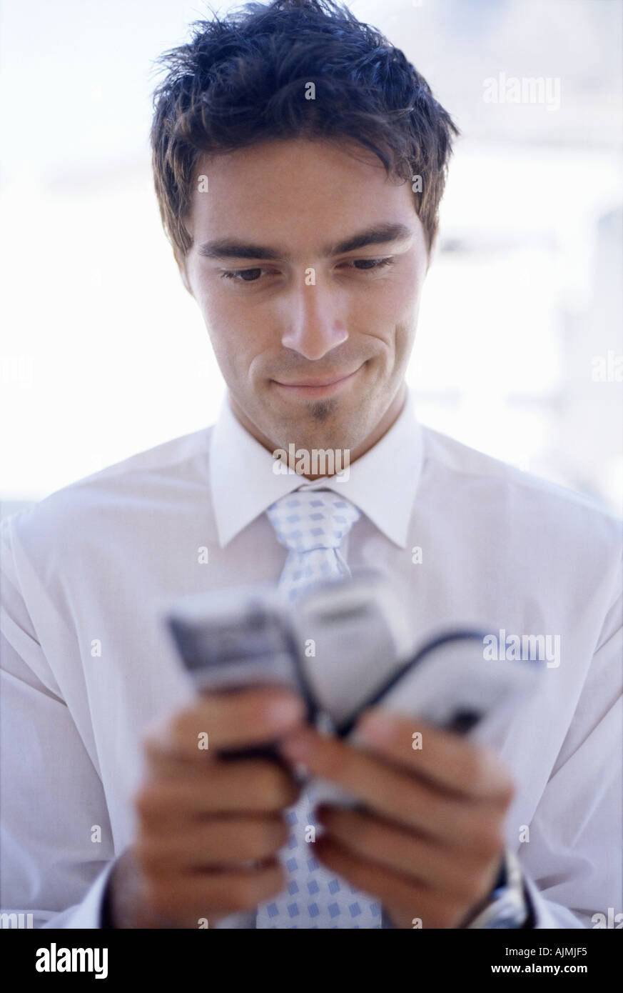 Choosing mobile phones hi-res stock photography and images - Alamy