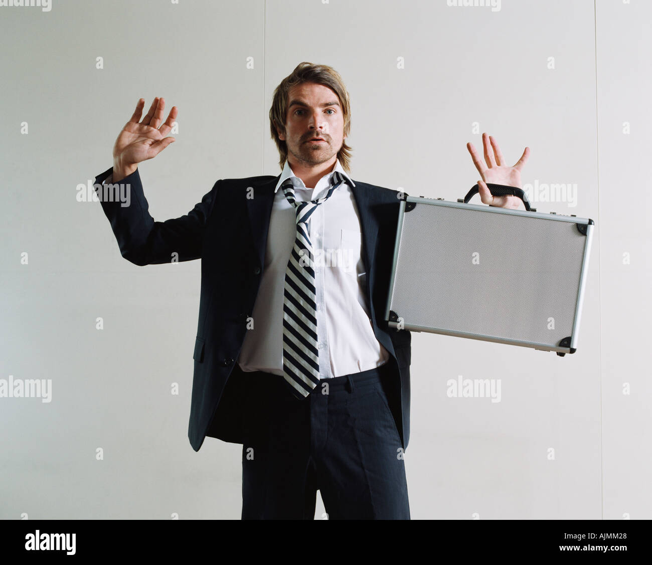Surrendering man hi-res stock photography and images - Alamy