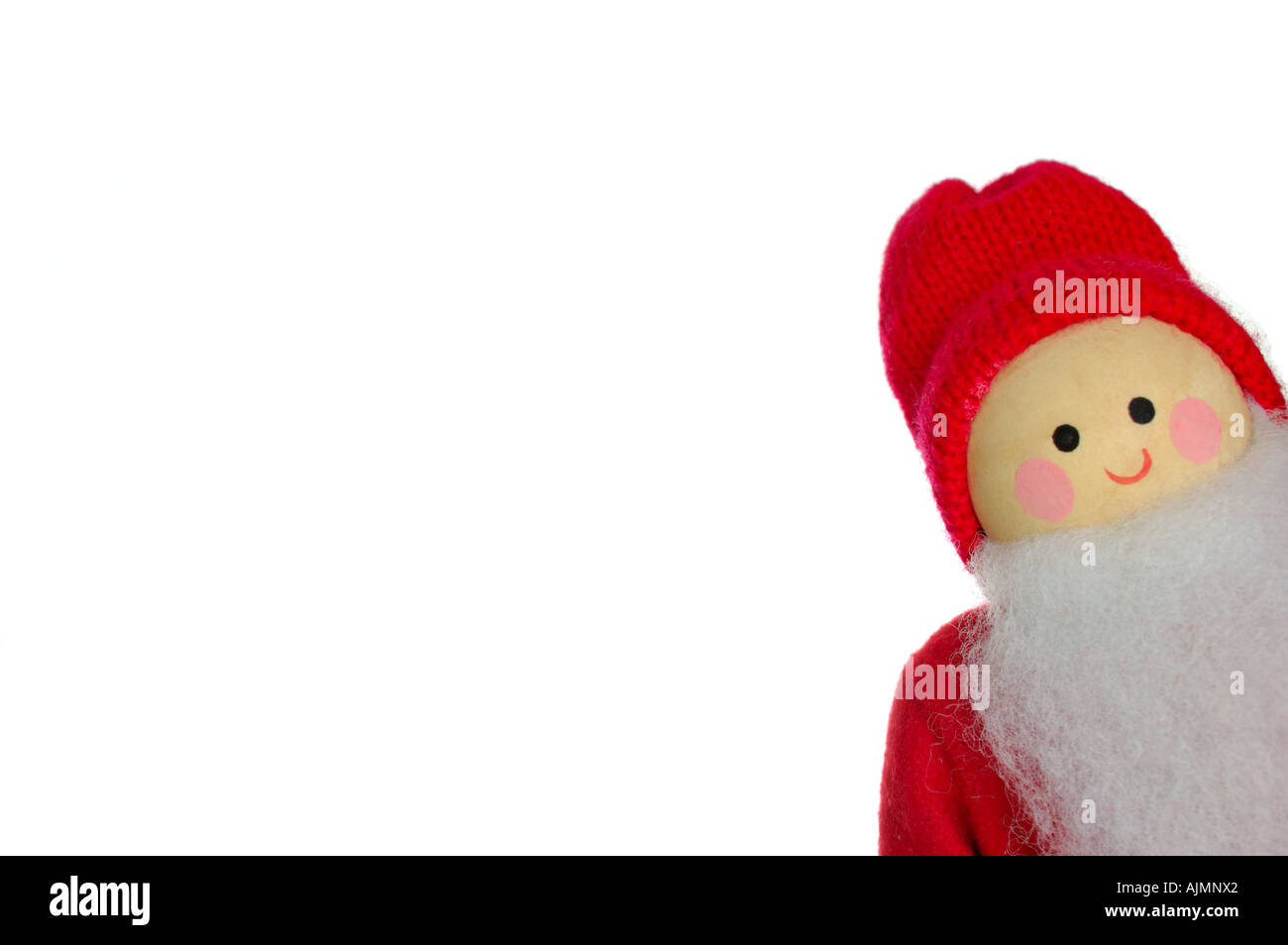 Scandinavian Father Christmas doll Stock Photo - Alamy