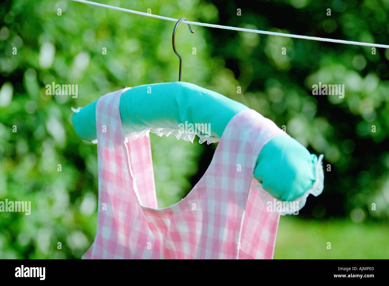 Summer clothes on washing line Stock Photo - Alamy
