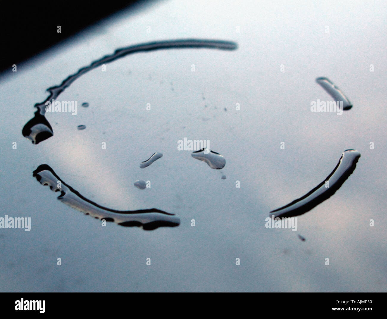 Circular water mark Stock Photo - Alamy