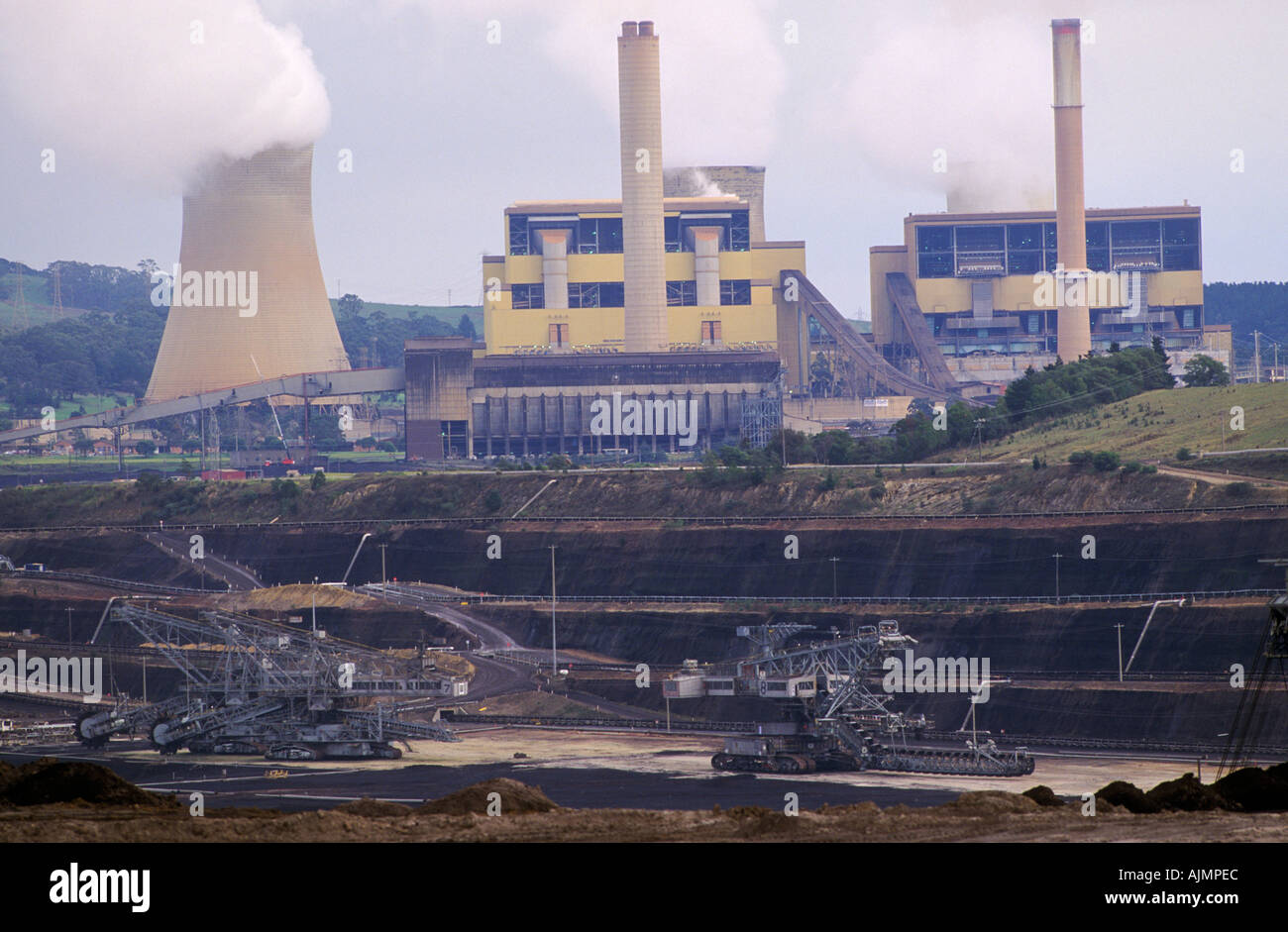 Power Station, Victoria, Australia Stock Photo - Alamy