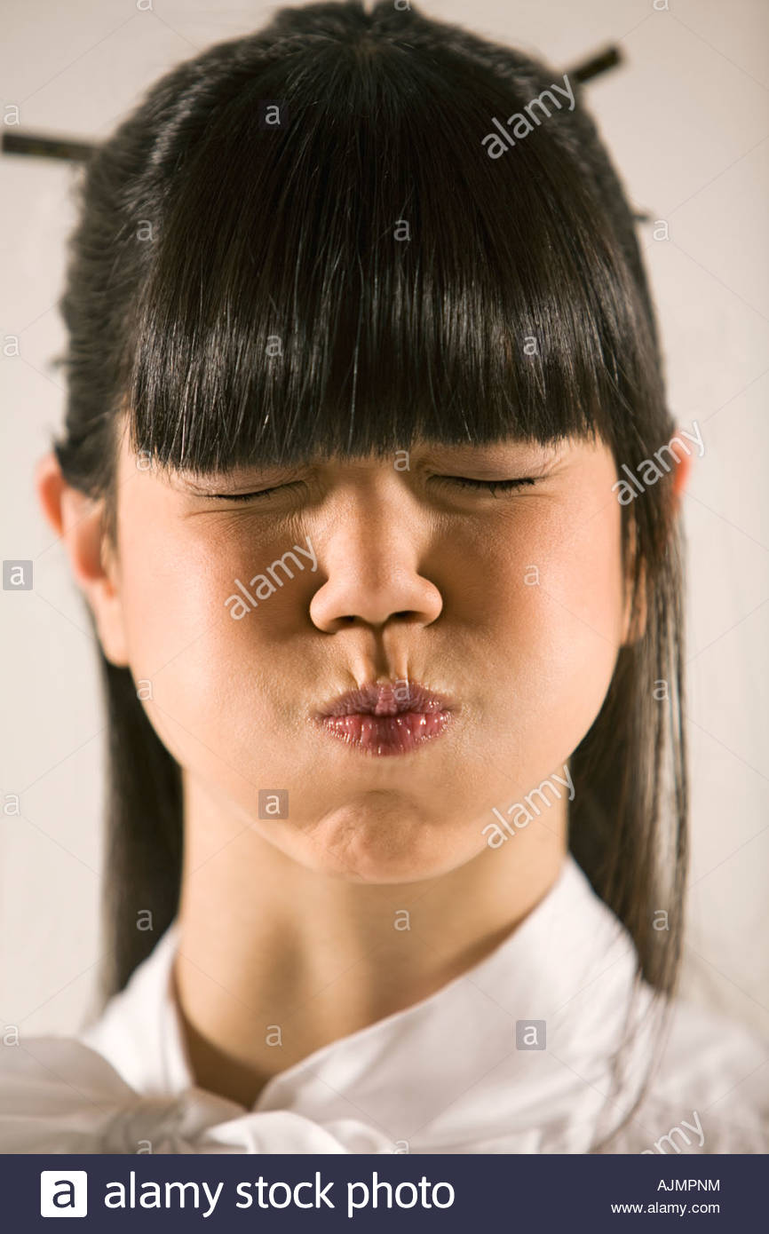 Puffed Up Cheeks High Resolution Stock Photography and Images - Alamy