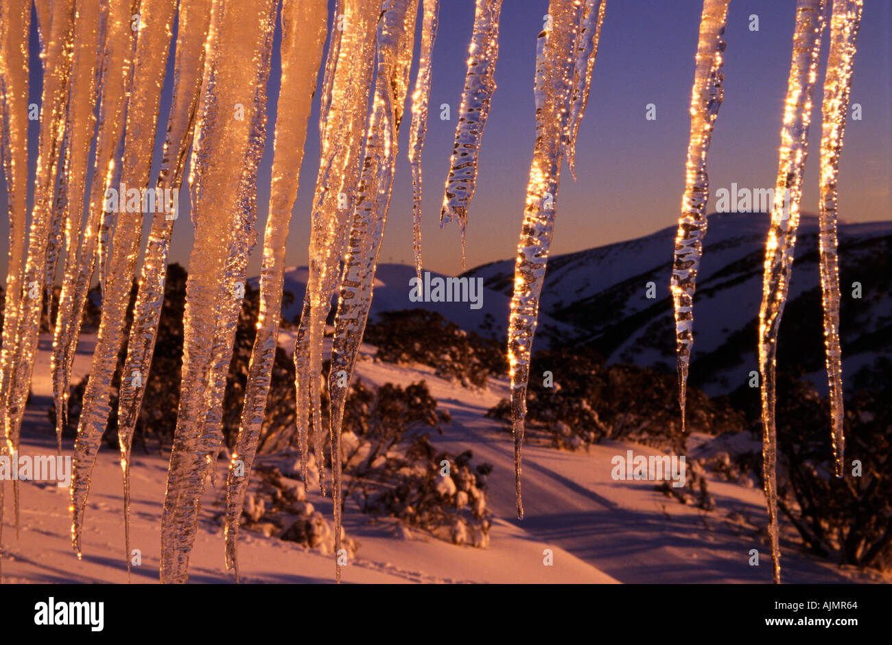 Victorian alps snow australia hi-res stock photography and images - Alamy