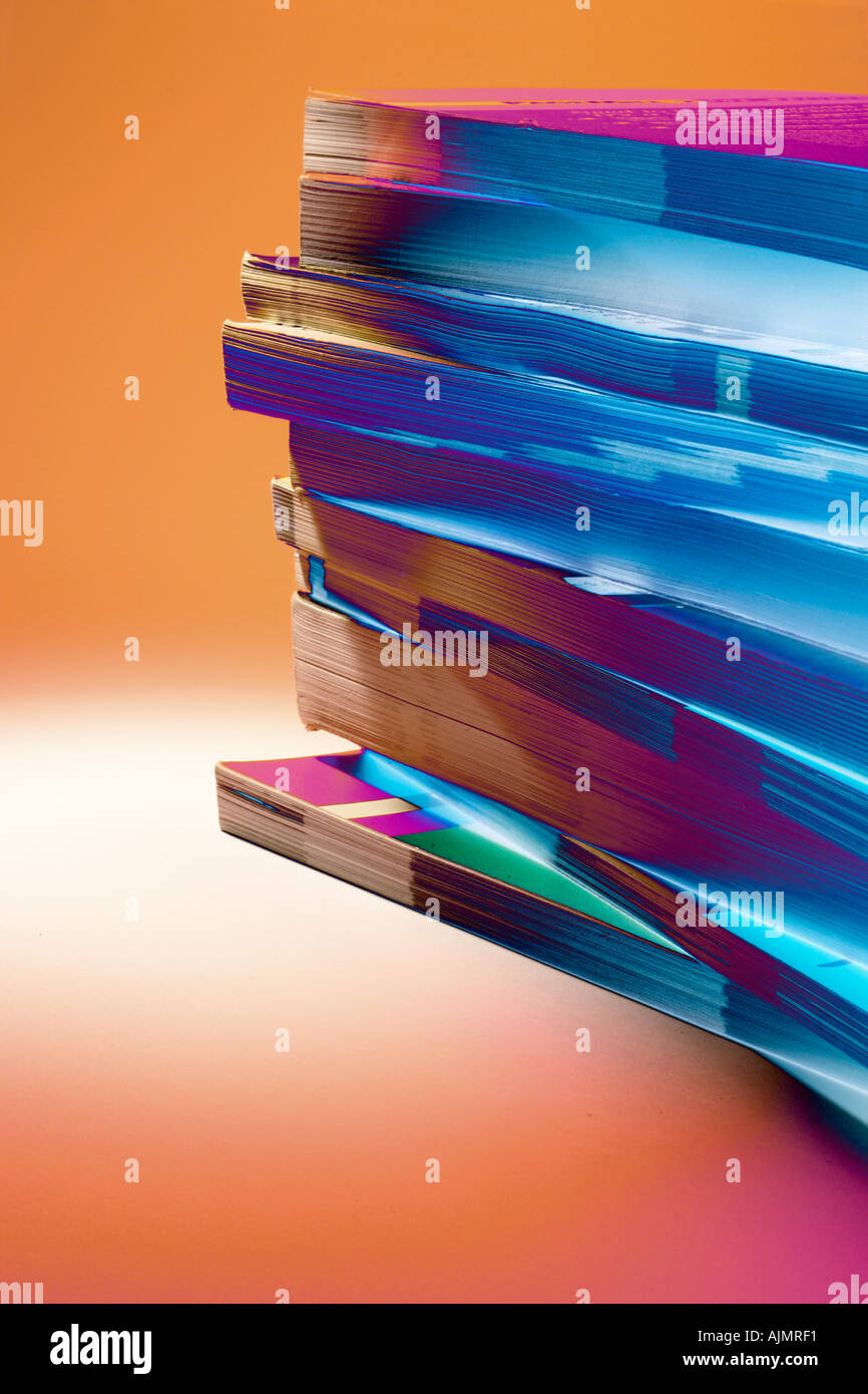 Stack of Books Stock Photo - Alamy