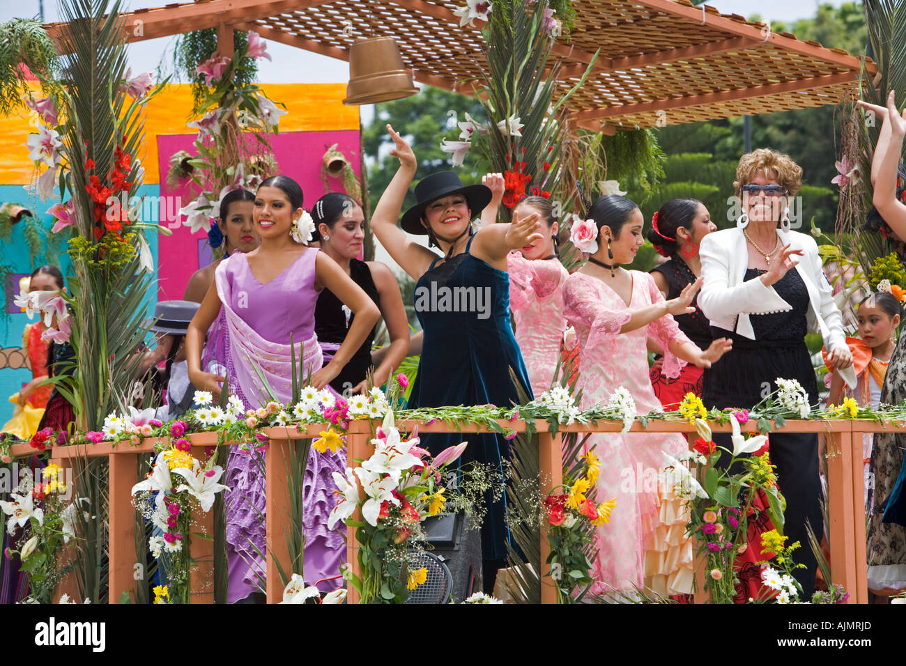Old Spanish Days The Fiesta Historical Parade El Desfile Historico ...