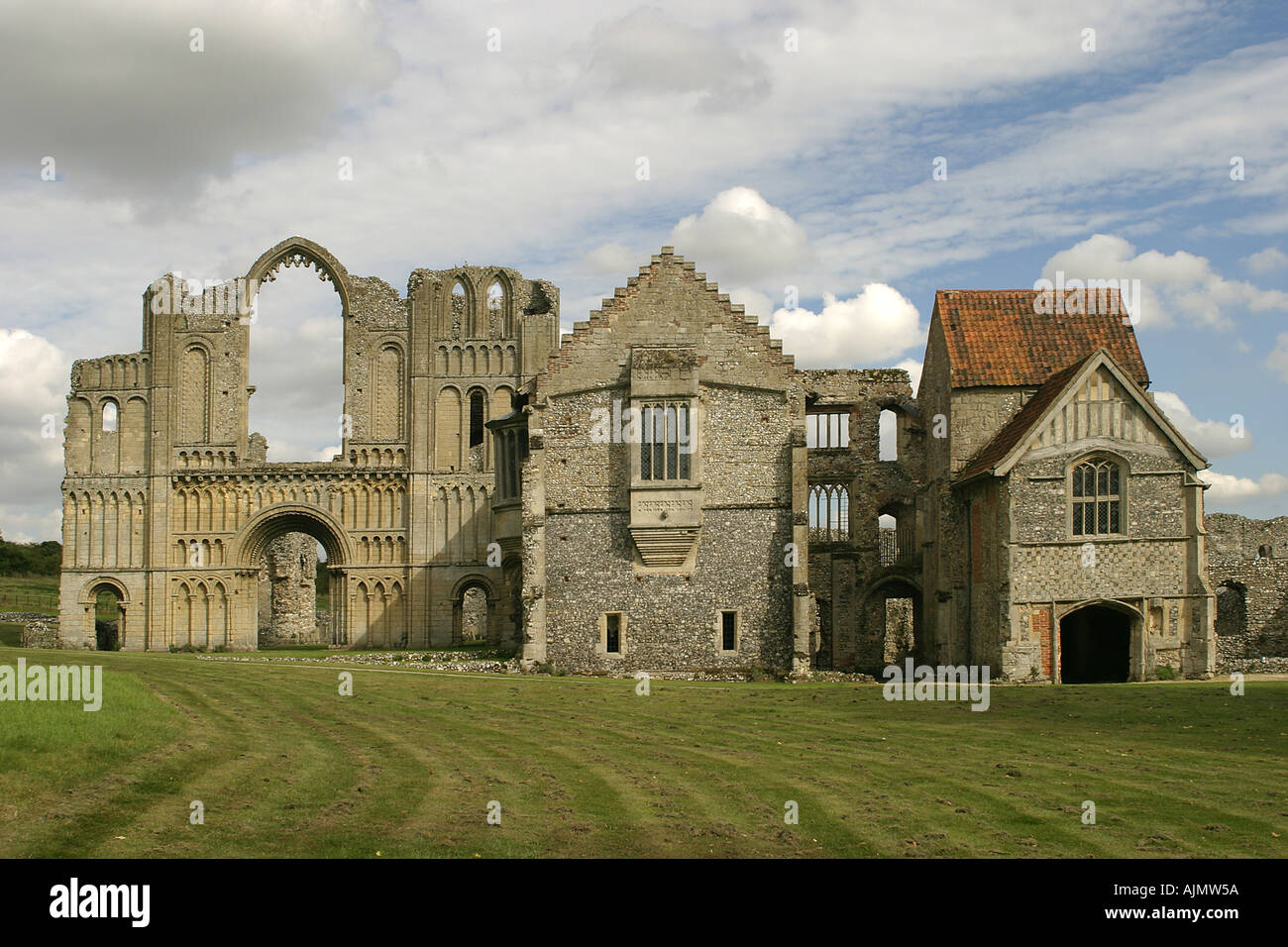 England Castle Acre Priory Stock Photo - Alamy