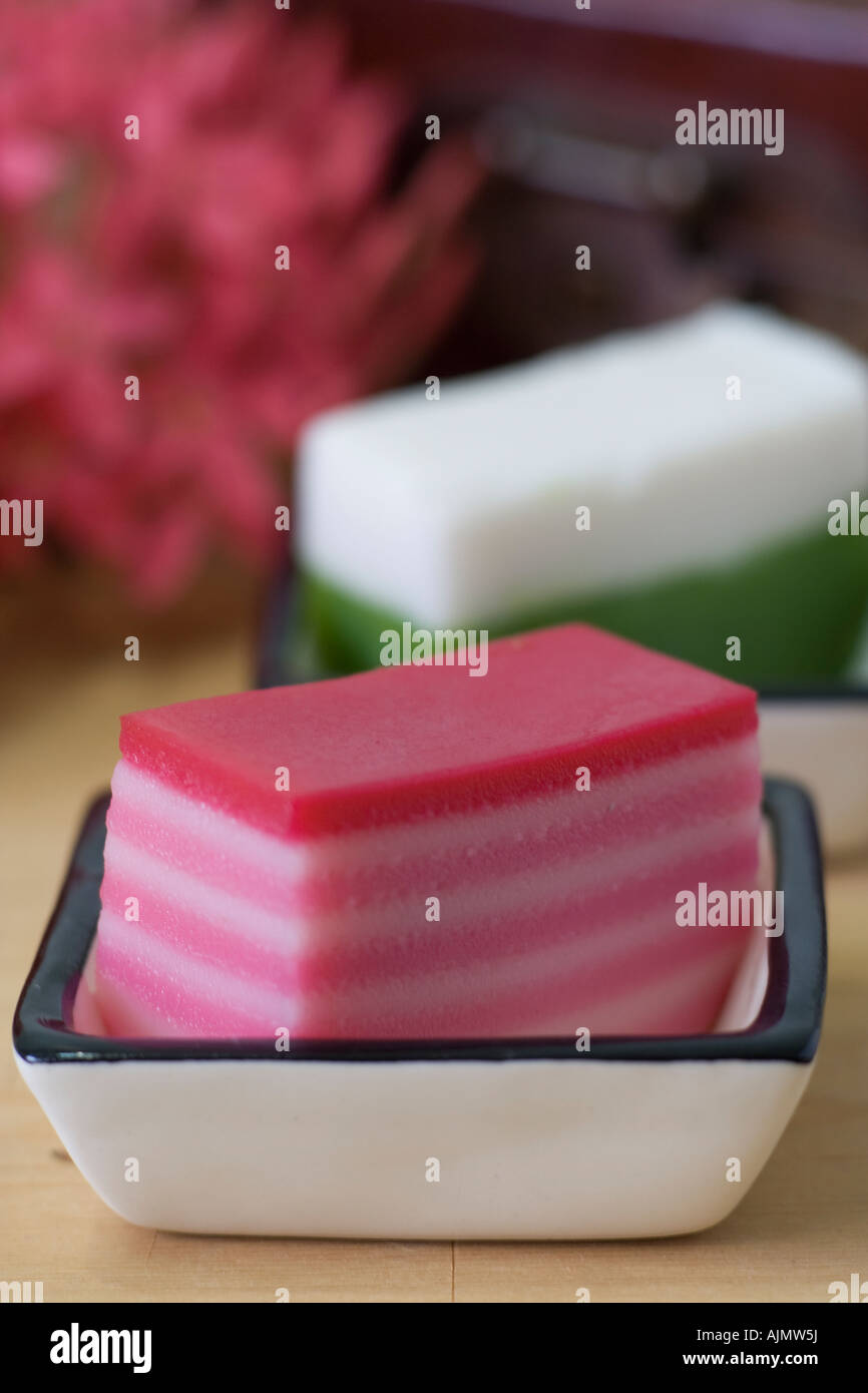 Nyonya nonya kuih cakes Stock Photo - Alamy