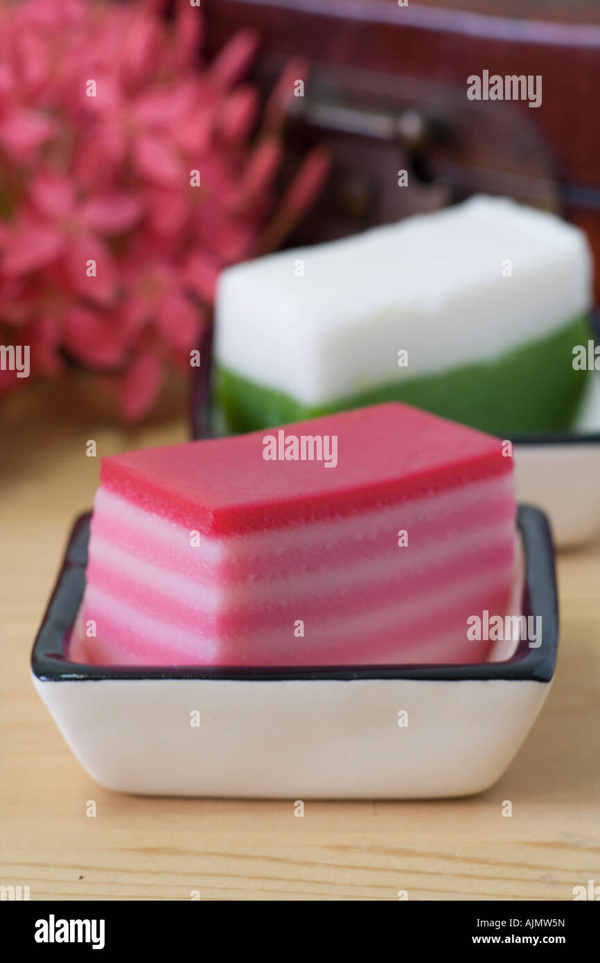 Nyonya nonya kuih cakes Stock Photo - Alamy