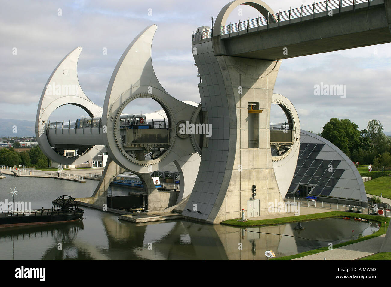 Scotland Falkirk wheel Stock Photo - Alamy